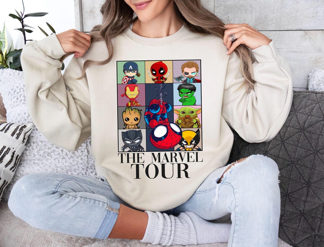 Disney Marvel Tour T-shirt, Superhero Avengers Shirt, Disneyland Vacation Shirt, Disneyworld ...