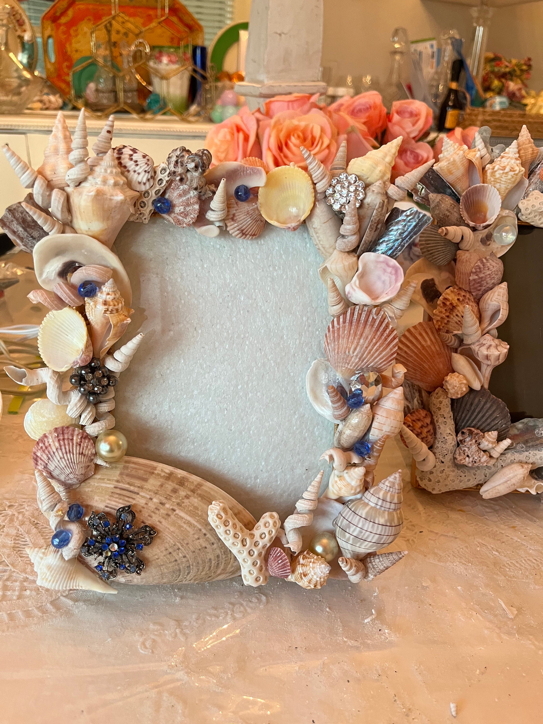 Shell Picture Frame - Etsy