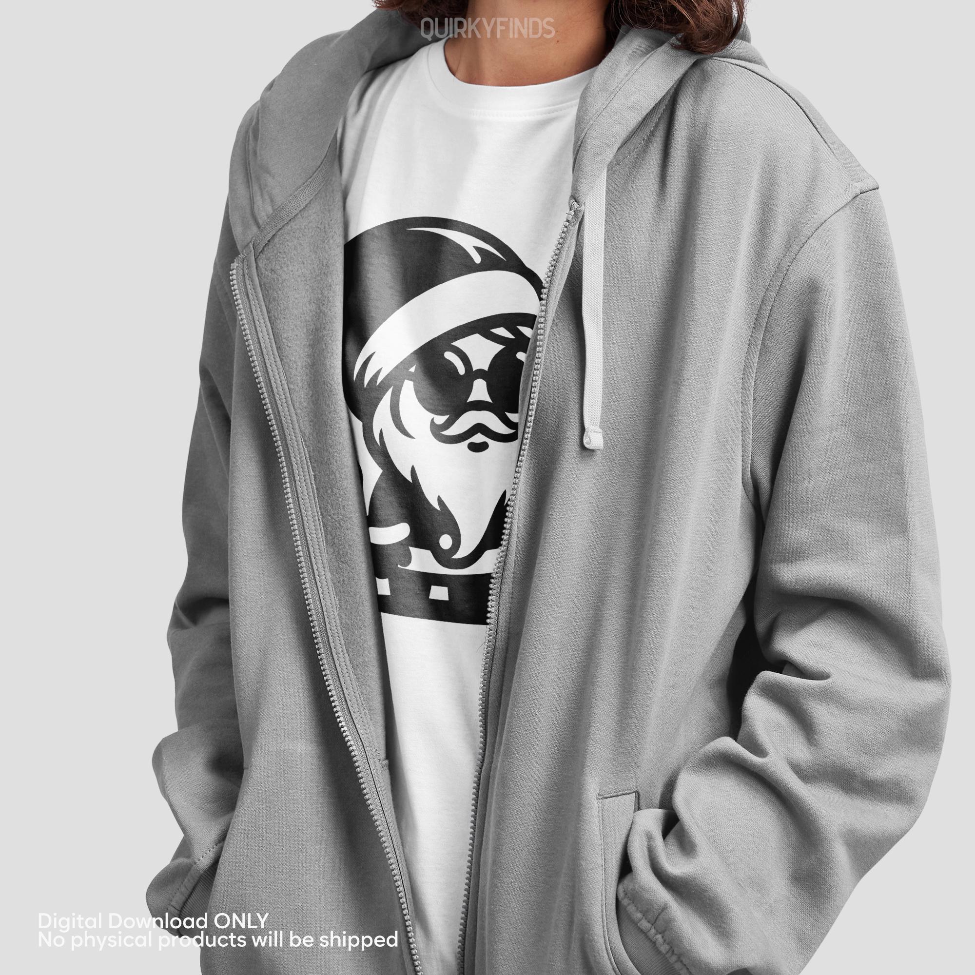 Hippie Santa, Cool Santa, Retro Santa SVG Bundle, Groovy Christmas SVG ...