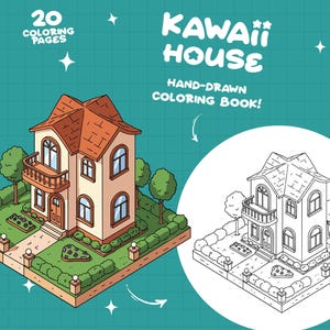 Cozy House Coloring Pages Exterior Coloring Urban Home Coloring Houses ...
