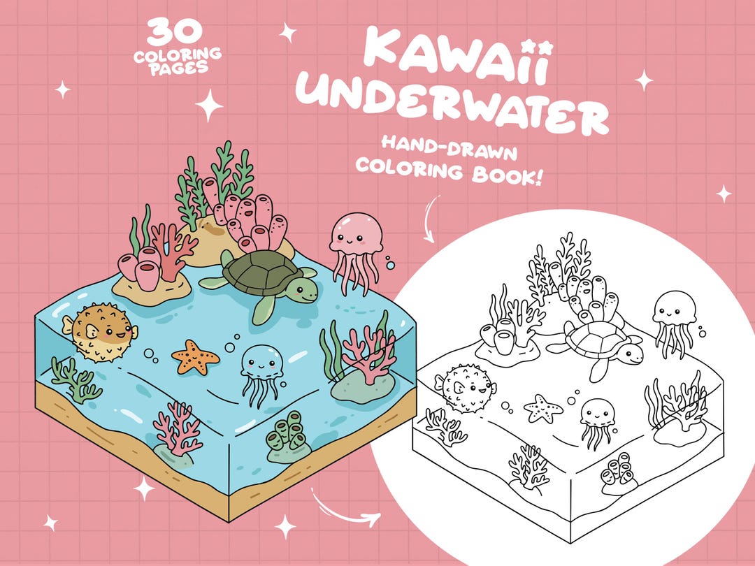 Underwater Coloring Pages Sea Animals Coloring Sea Coloring Ocean Life ...