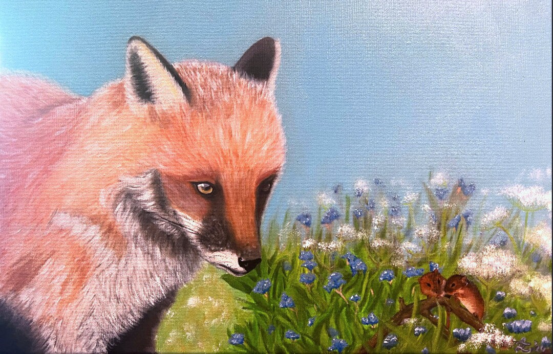 The Fox and the Two Little Mice, the Little Fox and the Two Little Mice ...