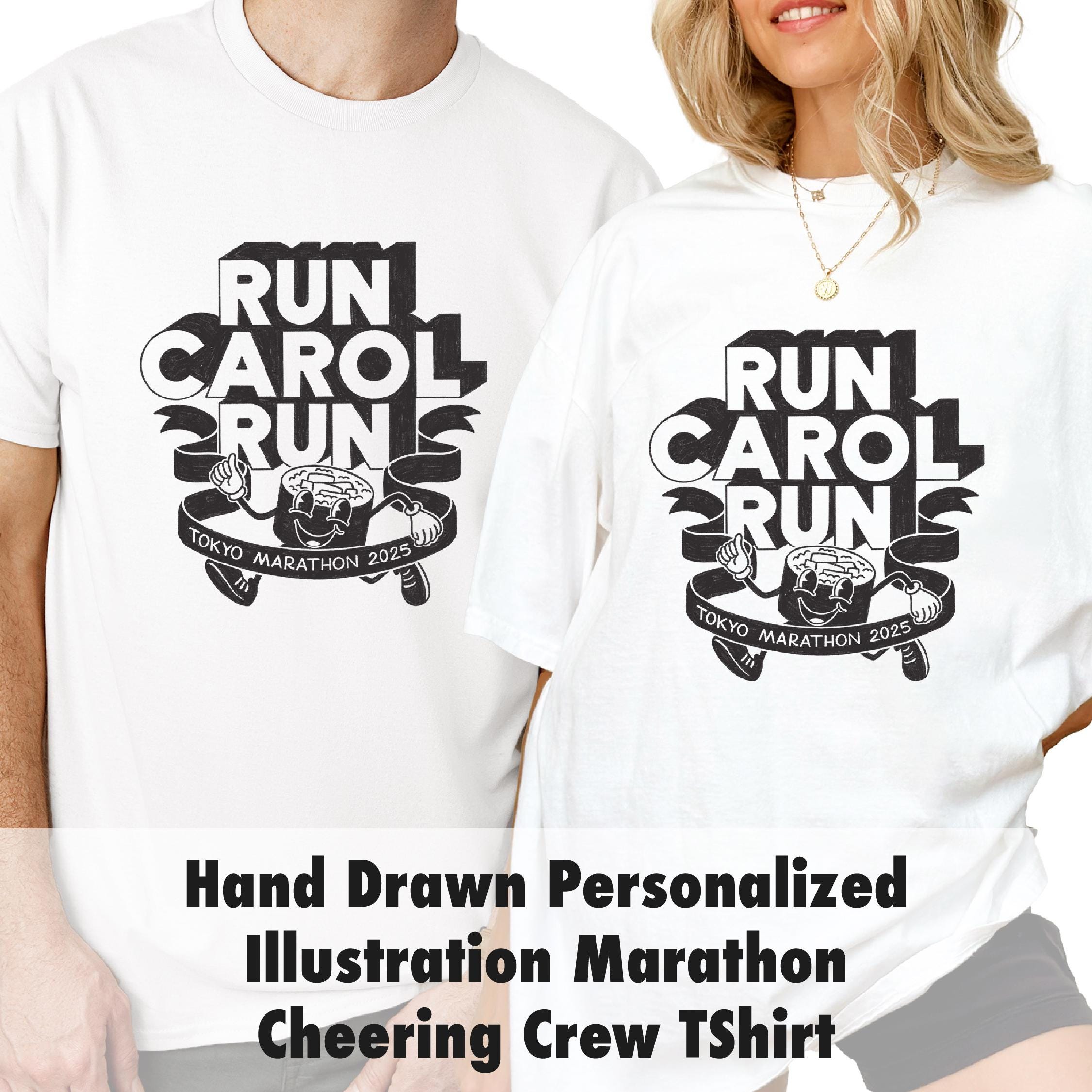 Custom Race Support Crew Shirt Personalized Race Name Shirt Running ...