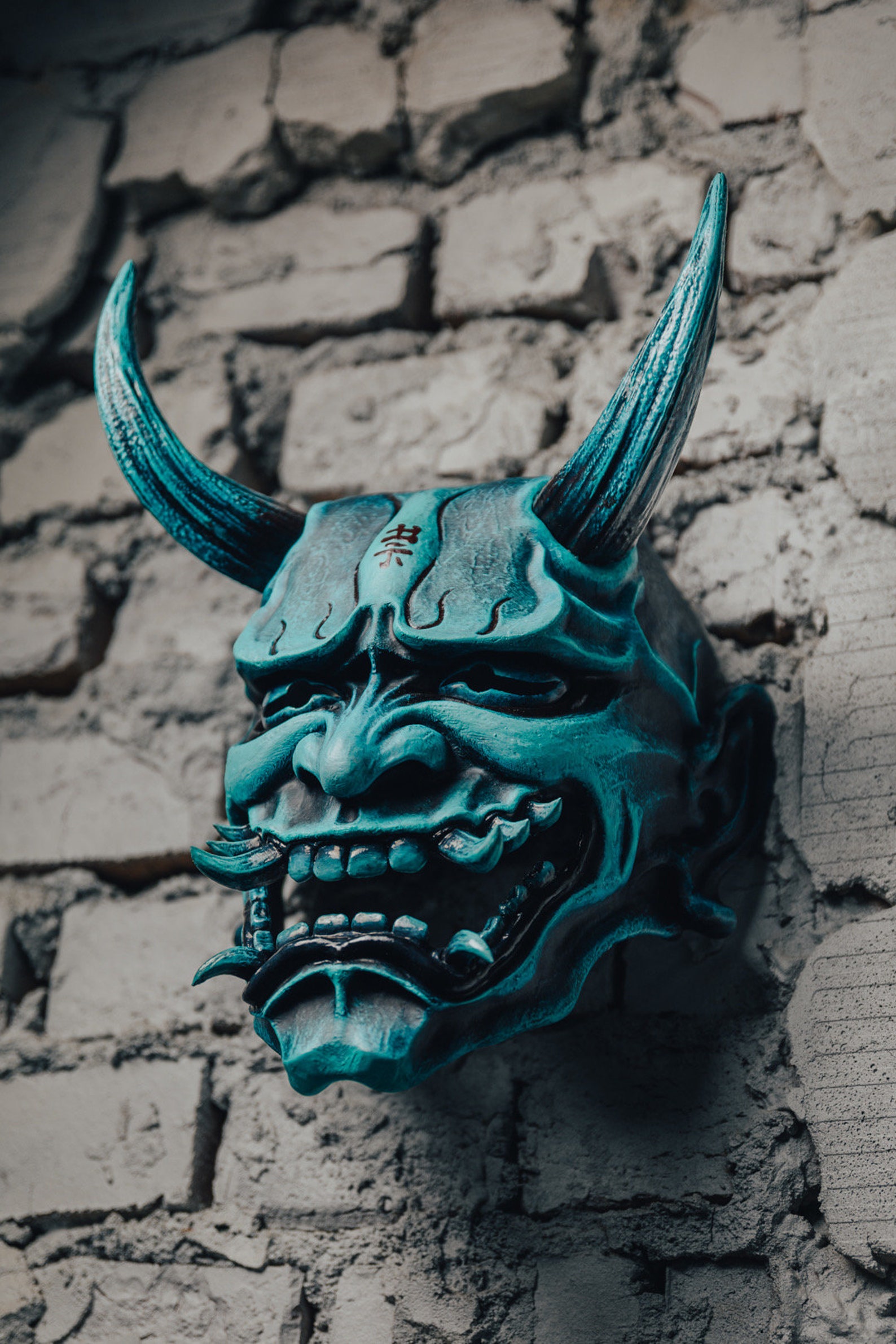 Japanese Oni Yokai Mask 2 spectre - Etsy