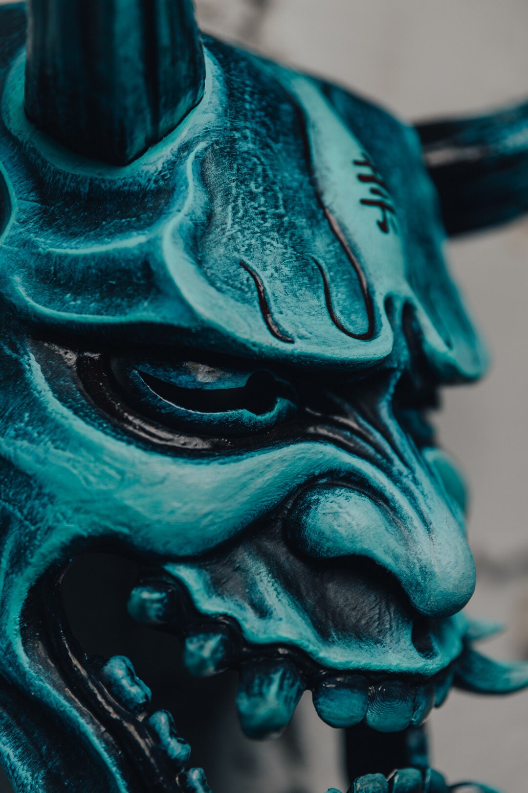 Japanese Oni Yokai Mask #2 “spectre”” - Etsy