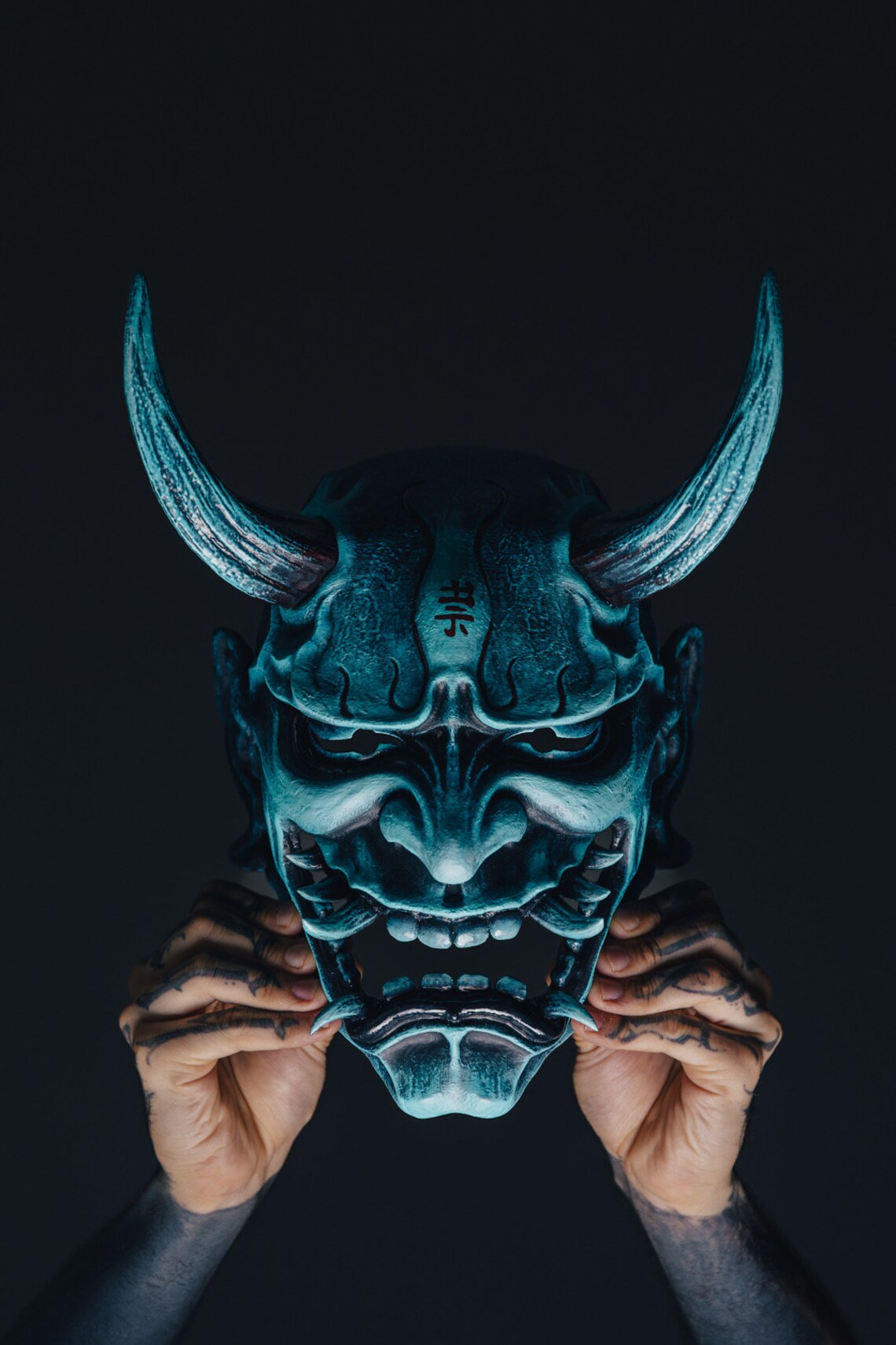 Japanese Oni Yokai Mask #2 “spectre”” - Etsy