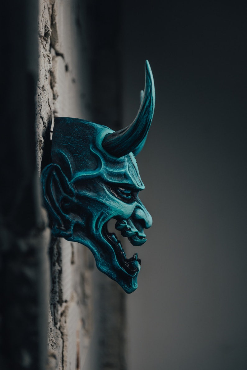 Japanese Oni Yokai Mask #2 “spectre”” - Etsy