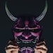 Japanese Oni Yokai Mask #4 “envy” - Etsy
