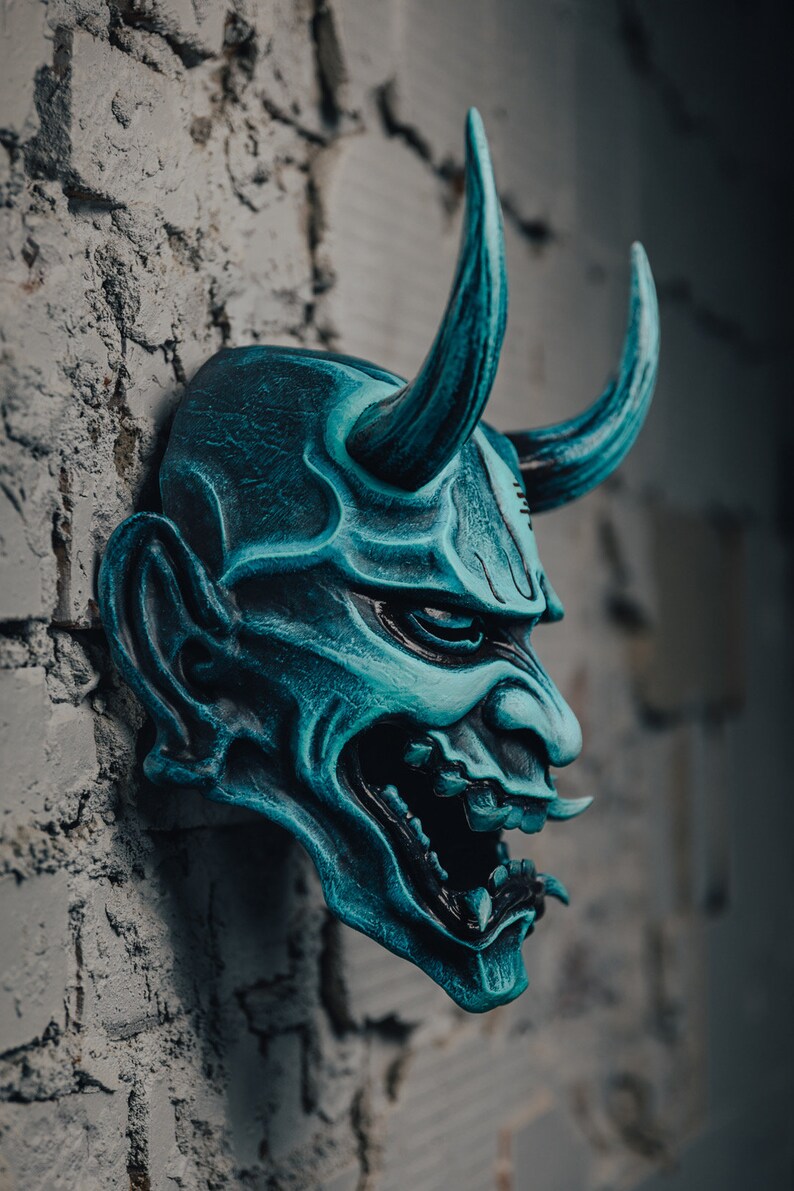 Japanese Oni Yokai Mask #2 “spectre”” - Etsy