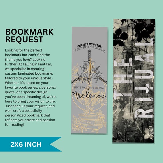 Personalized Bookmarks Laminated Custom Matte Bookmark | Primoprint
