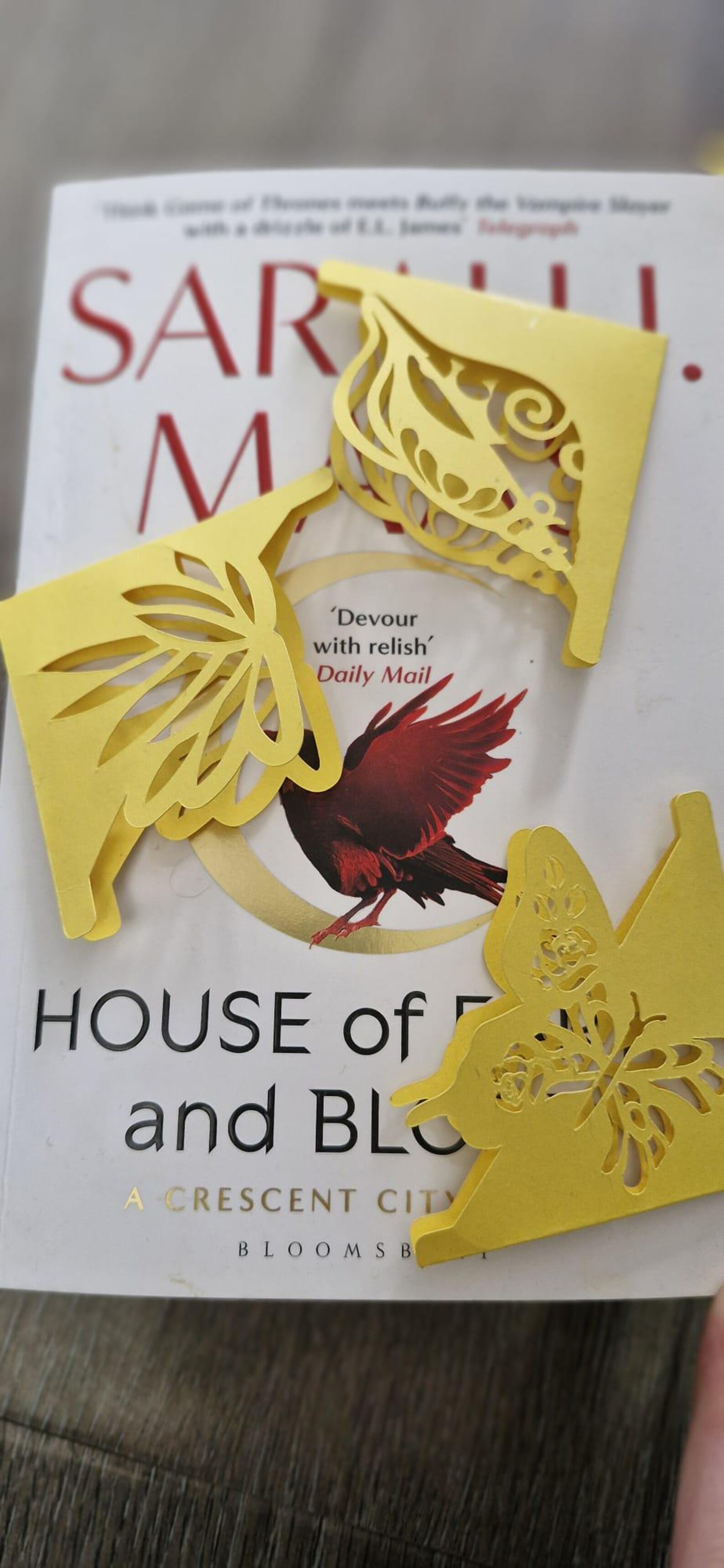 Summer Garden Corner Bookmarks | Leaf & Butterfly Collection | Set of 4 ...