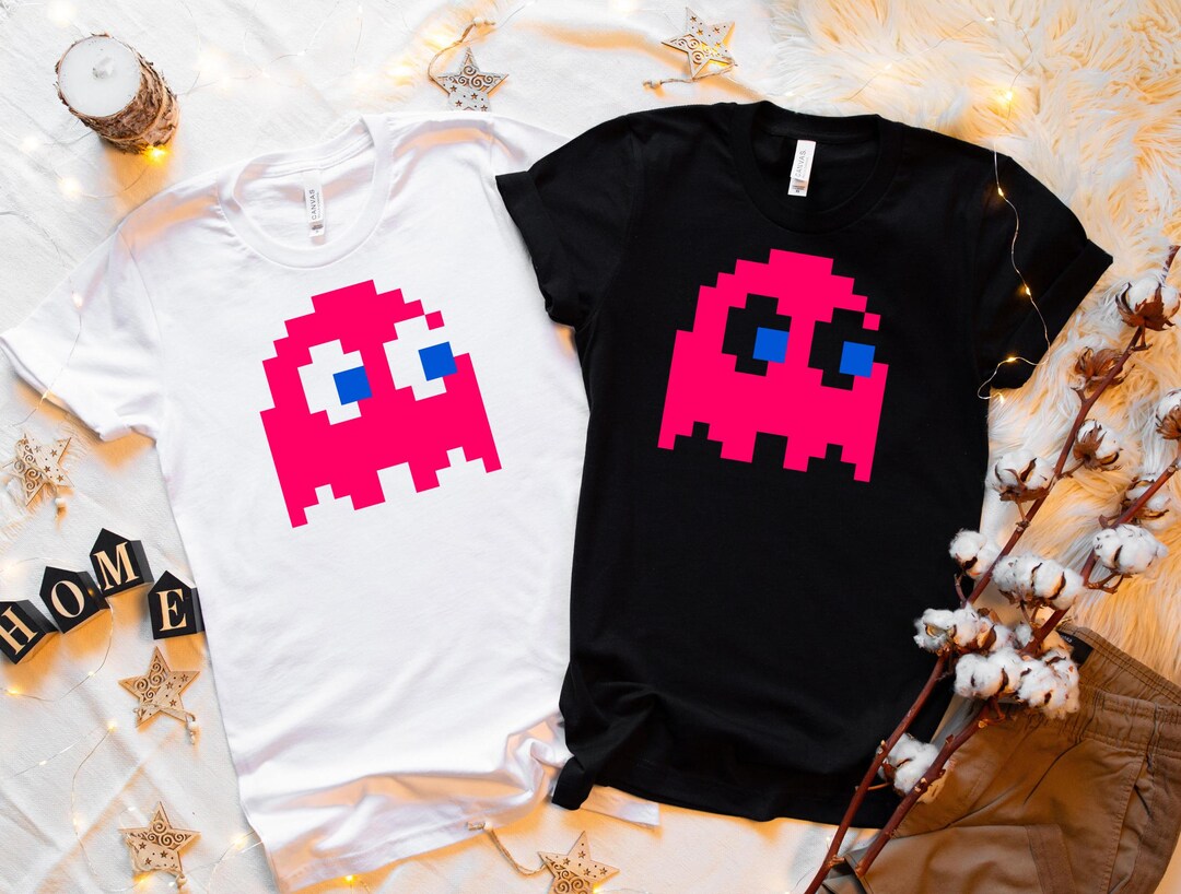 Pacman Halloween Group Costume, Family Matching Outfits, Pacman Pink ...