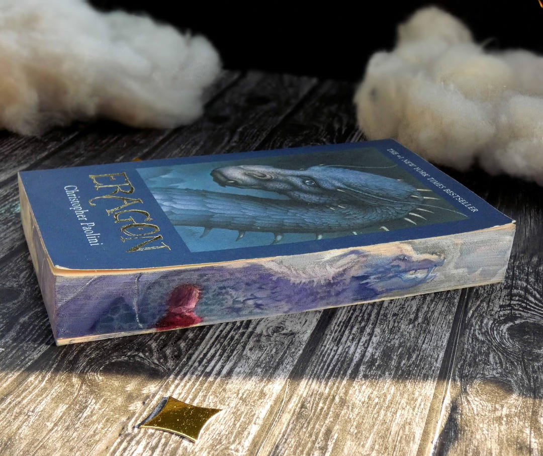 Eragon Hand Painted Book Edges / Sprayed Edges - Etsy