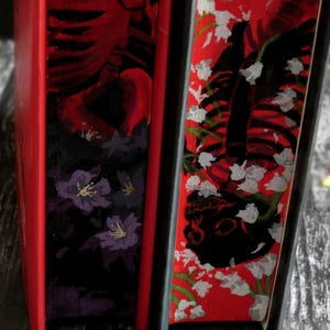 Vicious & Vengeful, Villains Series Hand Painted Book Edges / Sprayed ...