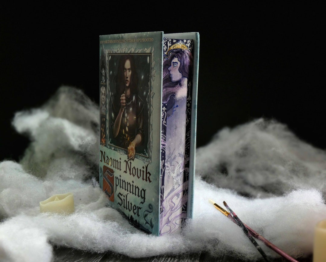 Spinning Silver Hand Painted Book Edges / Sprayed Edges - Etsy