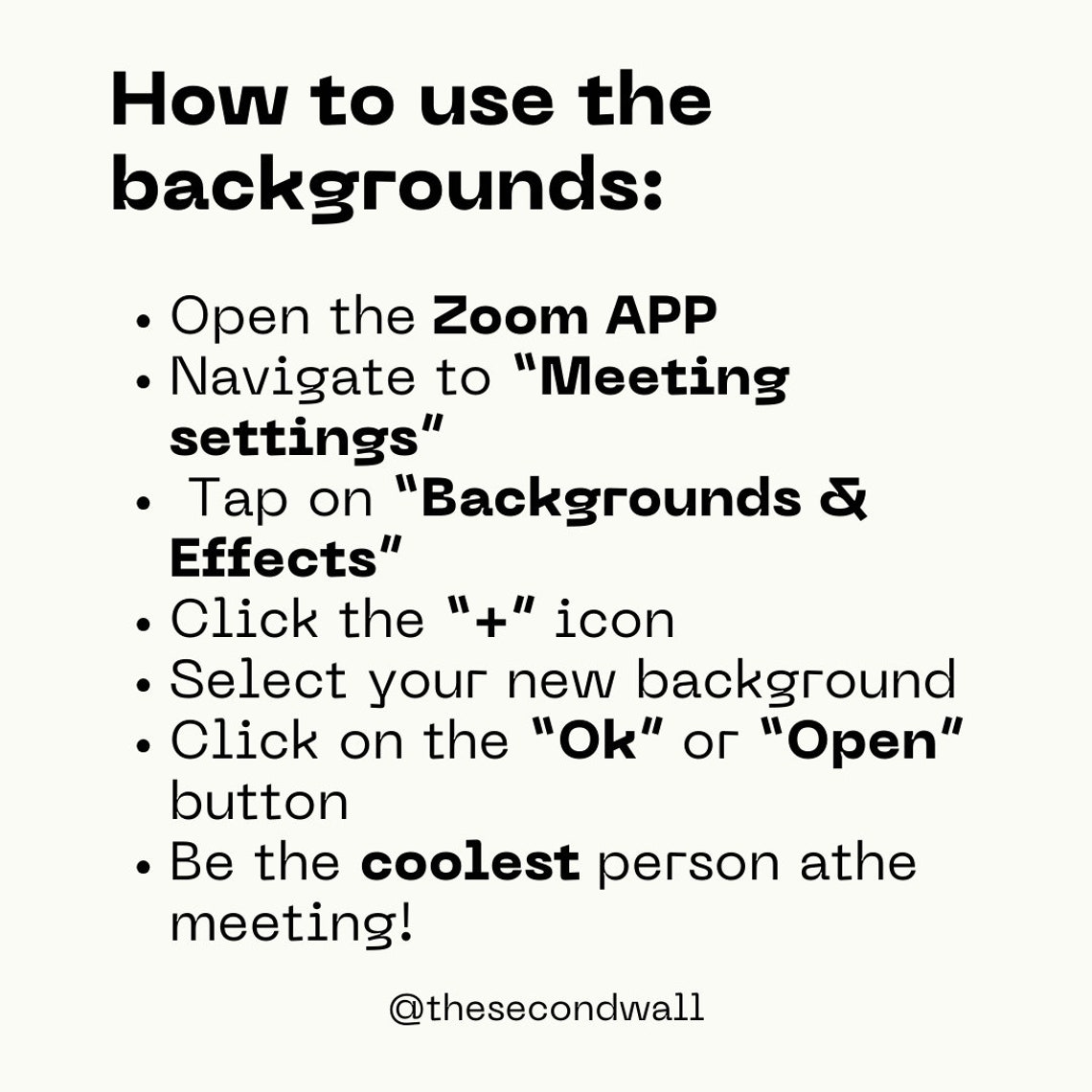 Minimalist Digital Background for Zoom Meeting and Streaming - Etsy