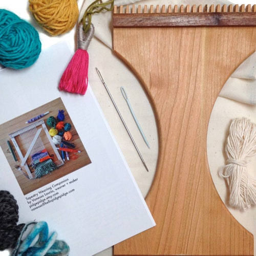 Handheld Traveler's Weaving Loom Kit Small Beginner DIY - Etsy