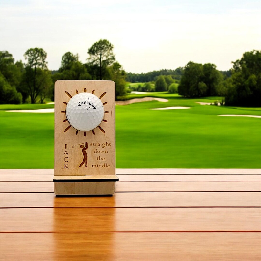 Custom Golf Ball Display Stand | Hole in One, Competition, or ...
