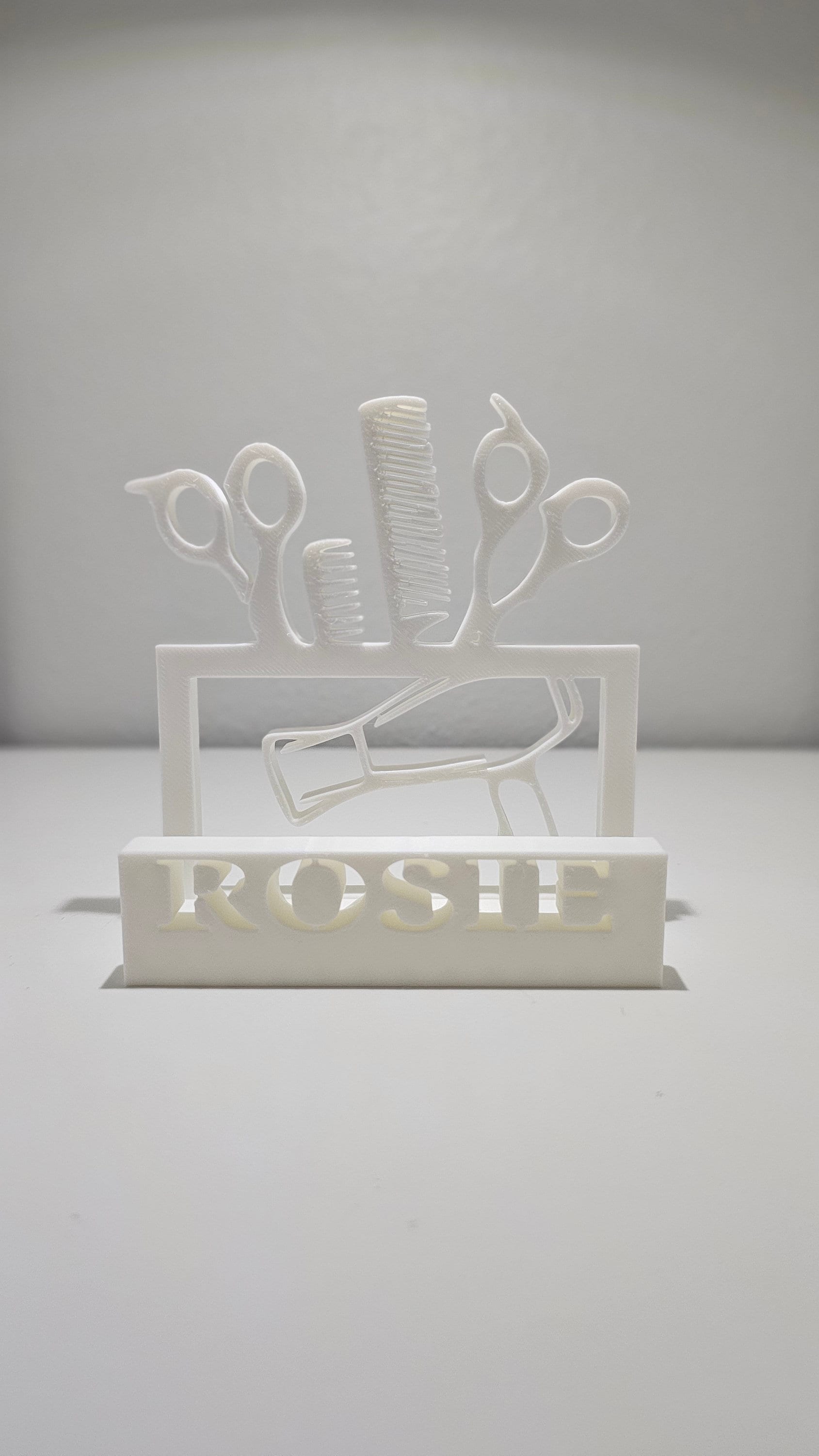 Hairstylist or Barber Card Holder - Etsy