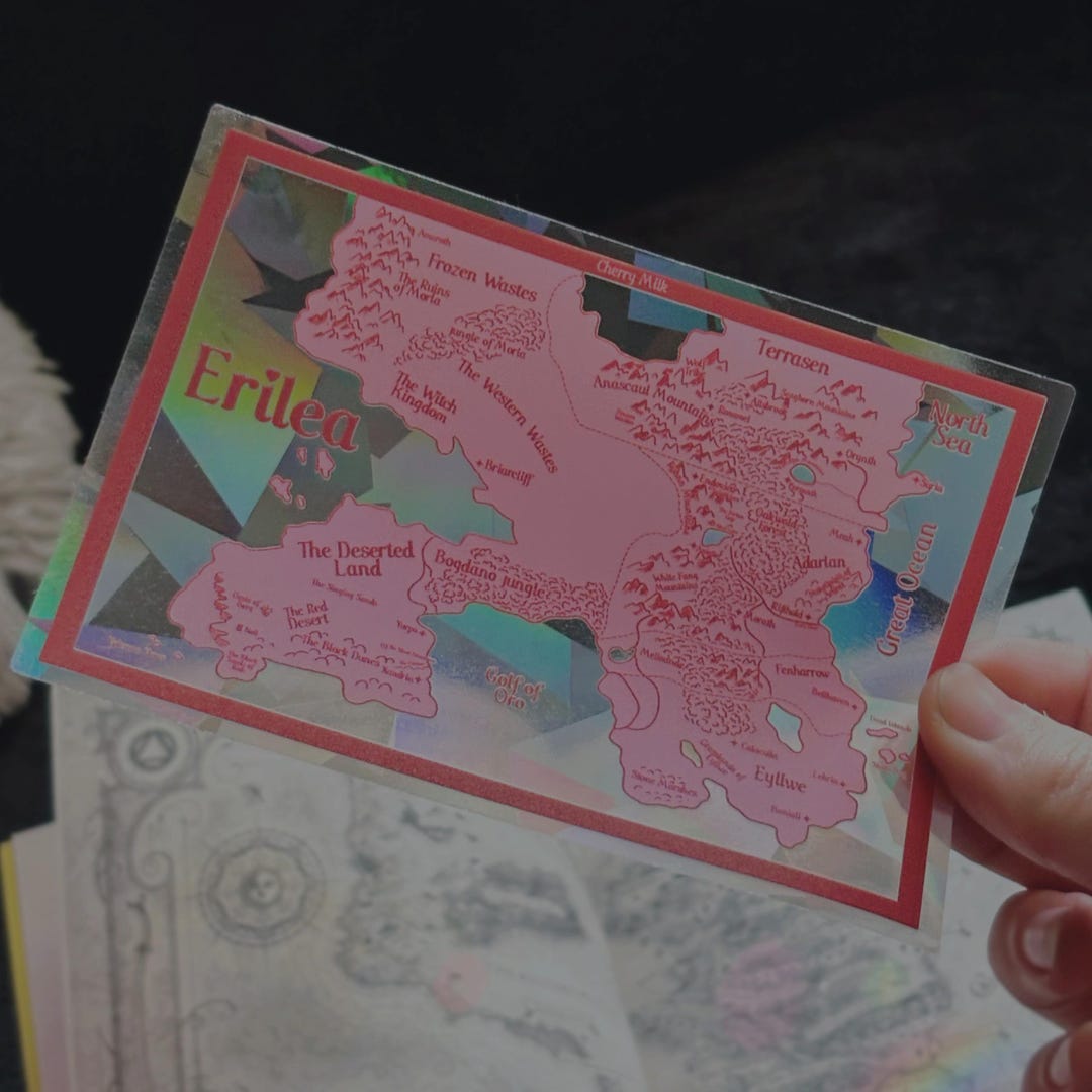 Erilea Suncatcher Map - Etsy