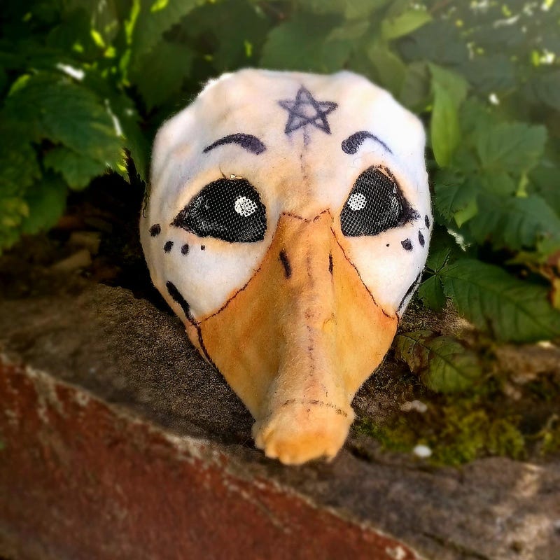 Duck Mask - Etsy