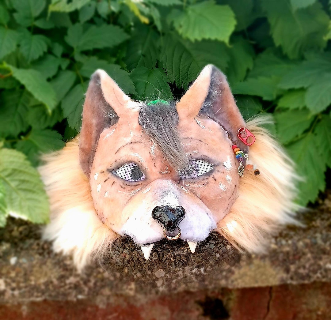 Handmade Jackal Mask - Etsy