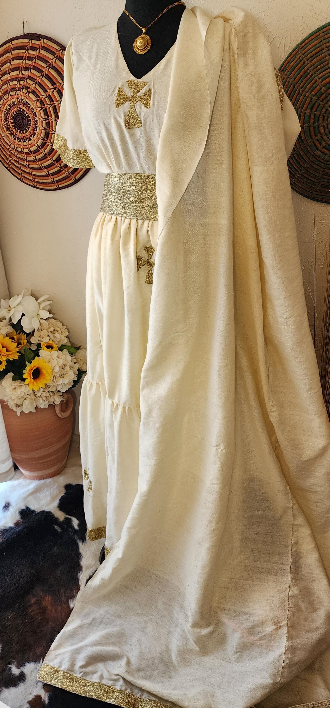 Ethiopian Eritrean Traditional Dress - Etsy