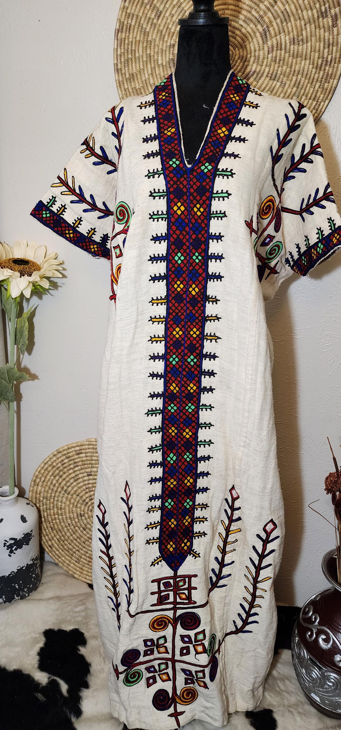 Ethiopian Eritrean Traditional Gojam Dress - Etsy