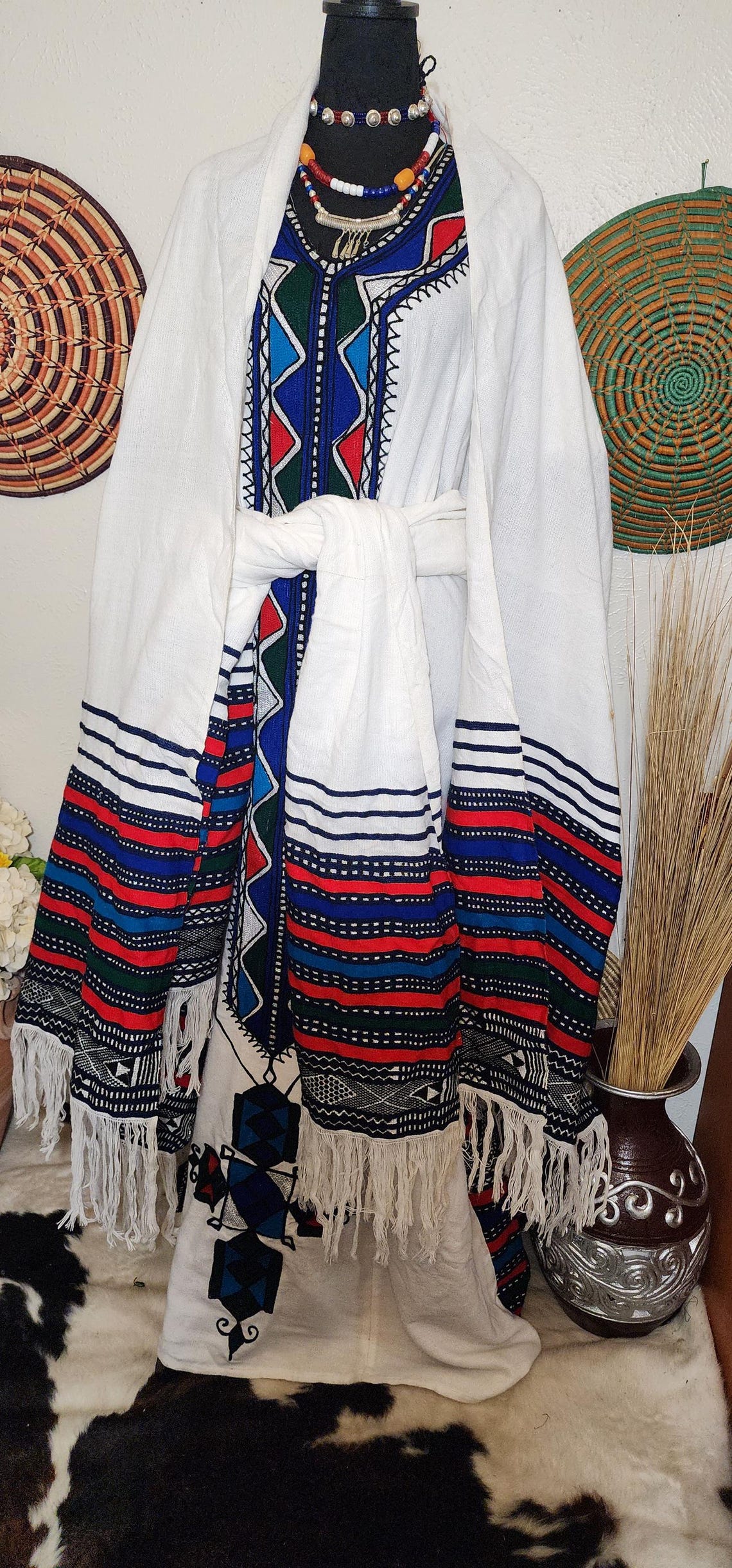 Ethiopian Eritrean Traditional Wollo Dress - Etsy