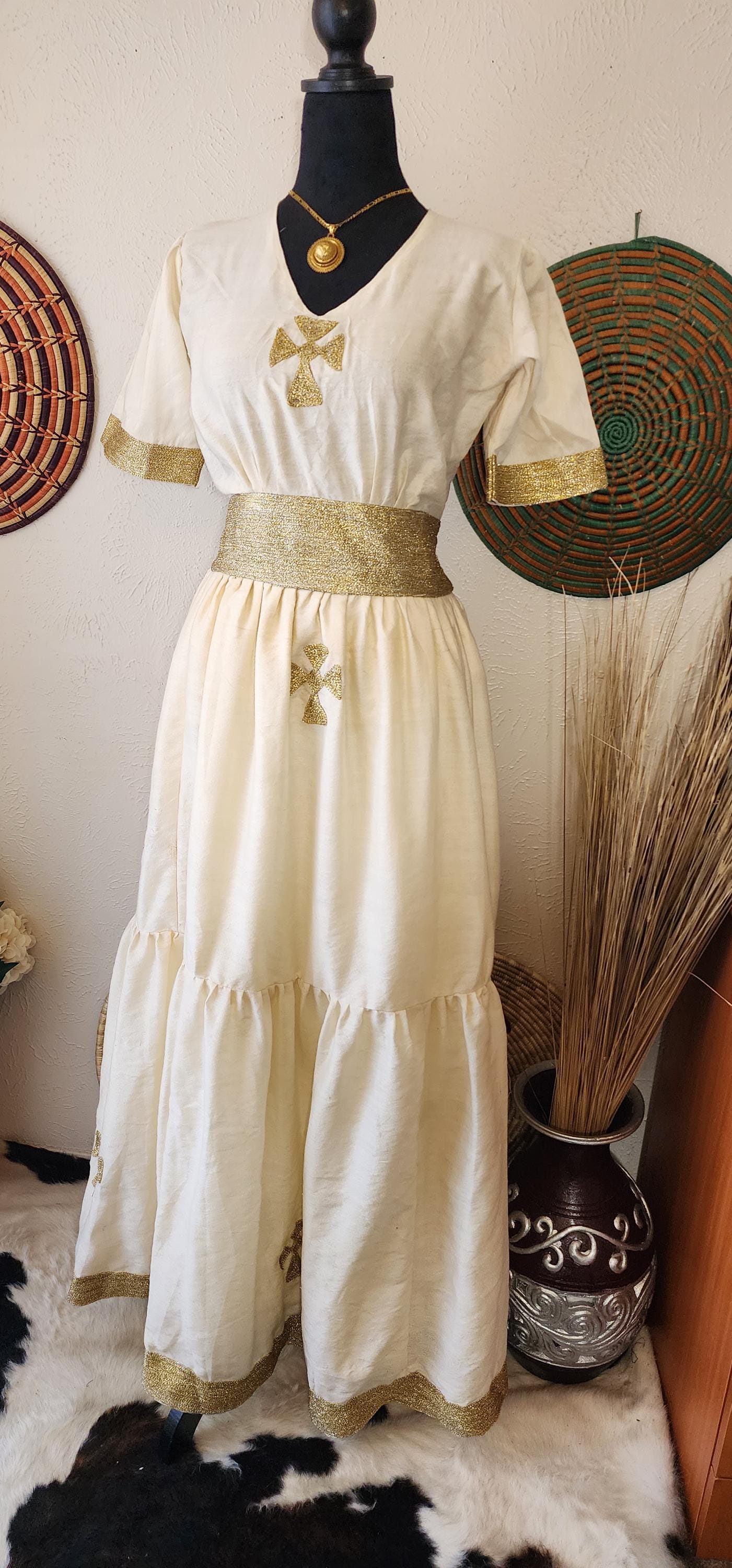 Ethiopian Eritrean Traditional Dress - Etsy