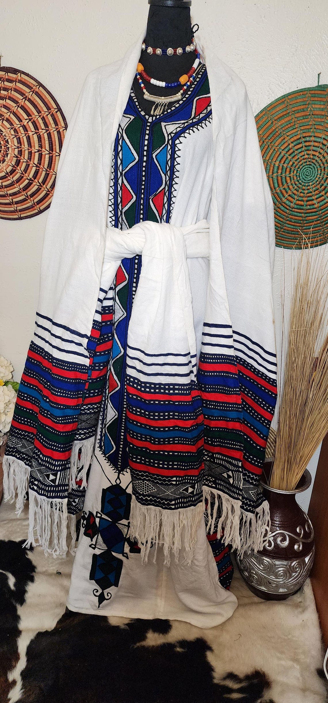 Ethiopian Eritrean Traditional Wollo Dress - Etsy