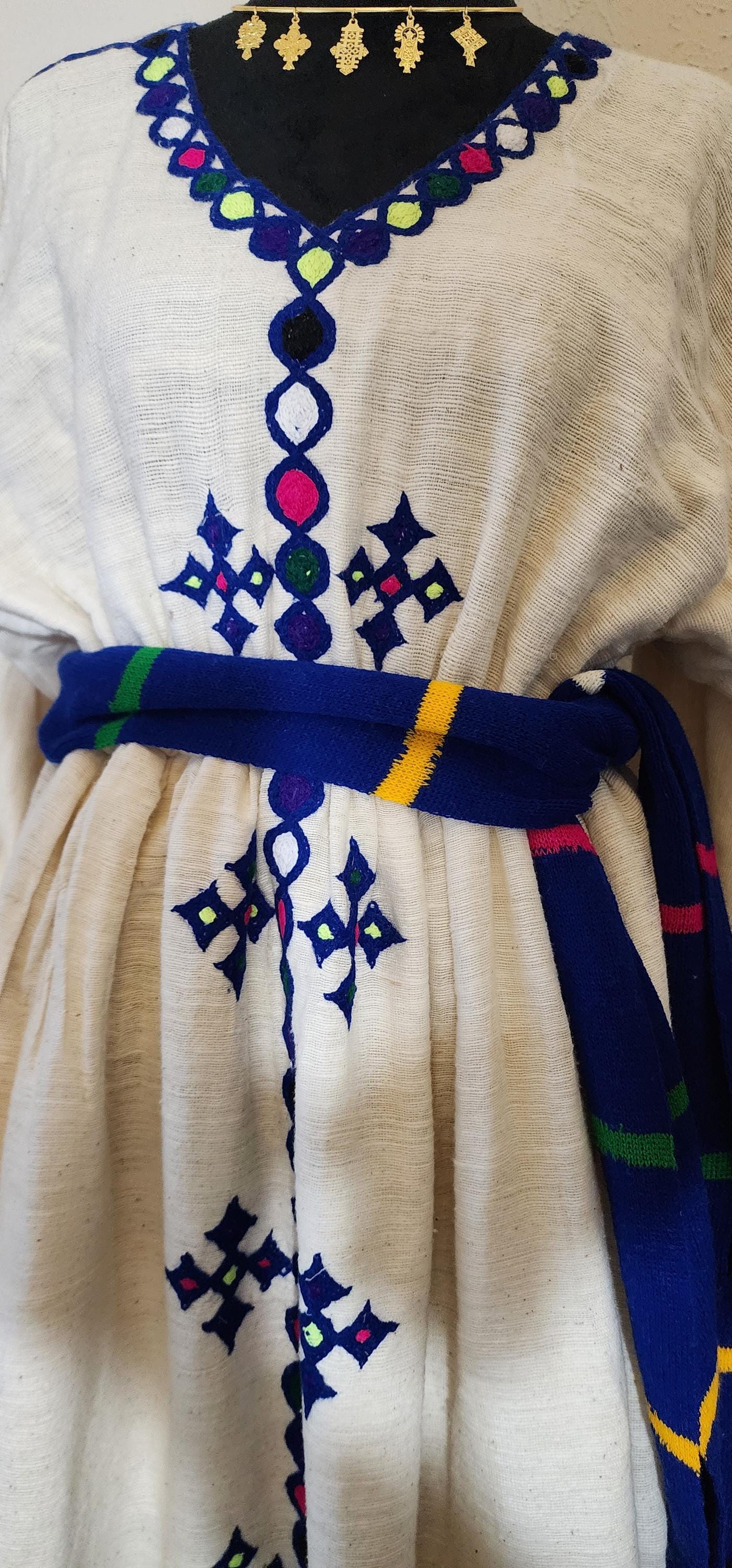 Ethiopian Eritrean Traditional Dress - Etsy