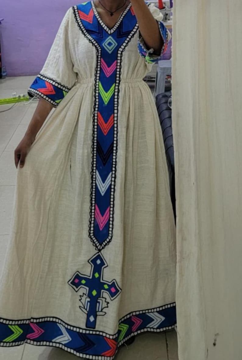 Ethiopian Eritrean Traditional Dress - Etsy