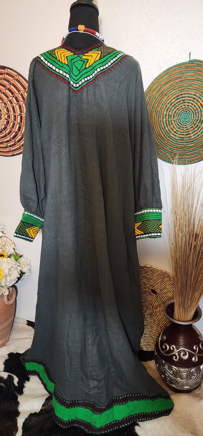 Ethiopian Eritrean Traditional Wollo Dress - Etsy