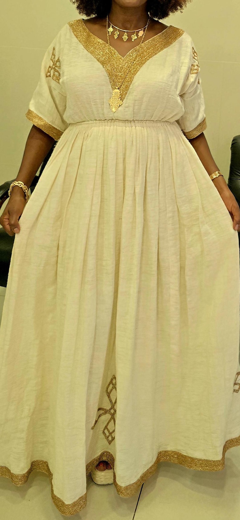 Ethiopian Eritrean Traditional Dress - Etsy
