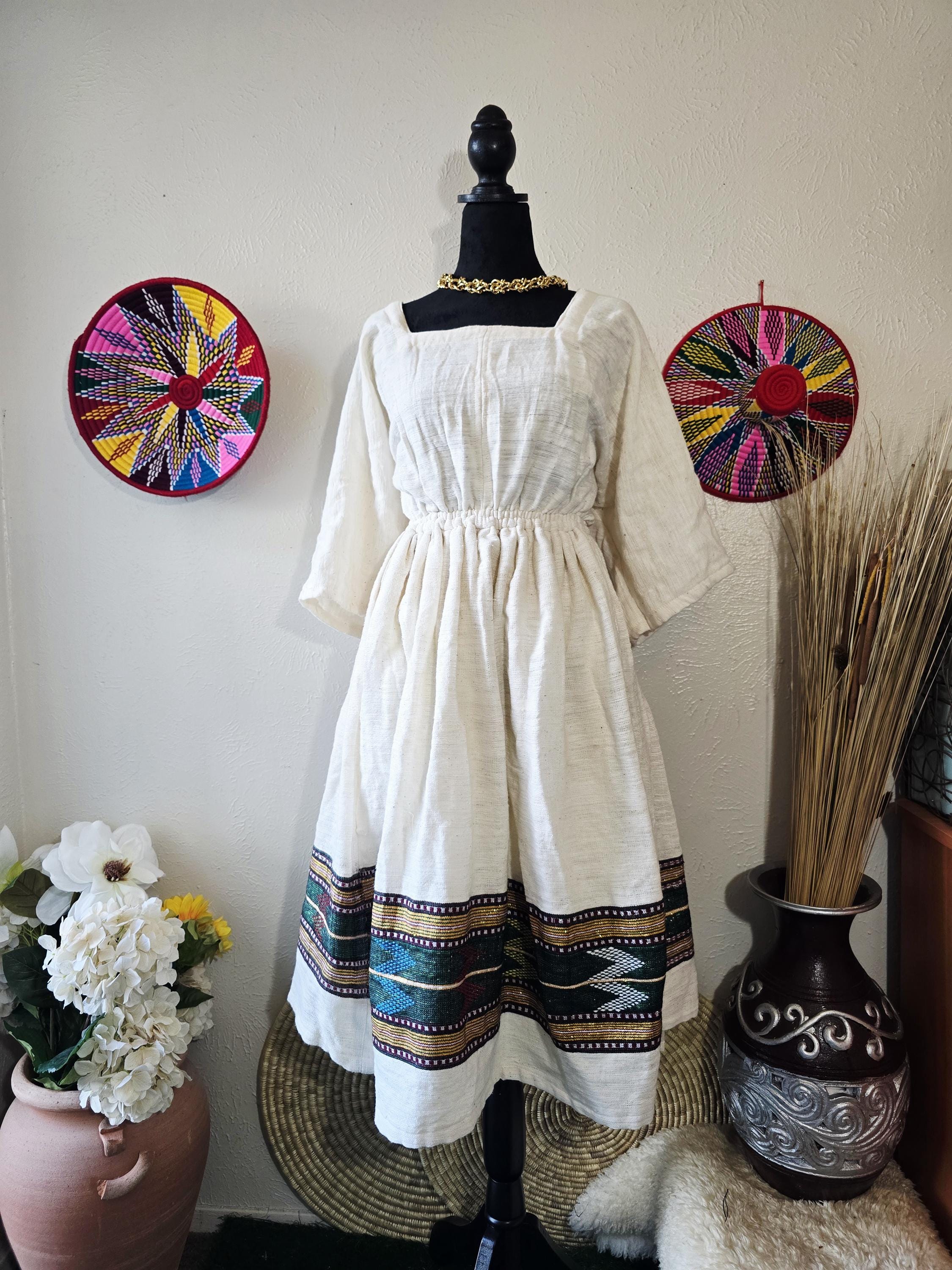 Ethiopian Eritrean Traditional Wello Dress - Etsy