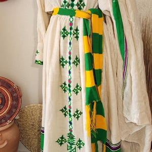 Ethiopian Eritrean Traditional Dress - Etsy