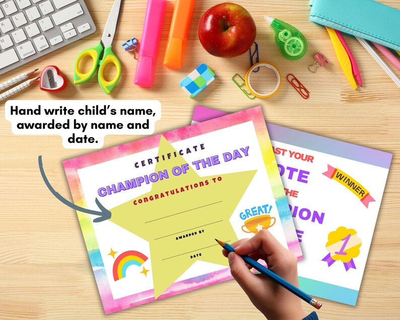 Kids Award Bundle, Printable Certificates for Children, Classroom ...