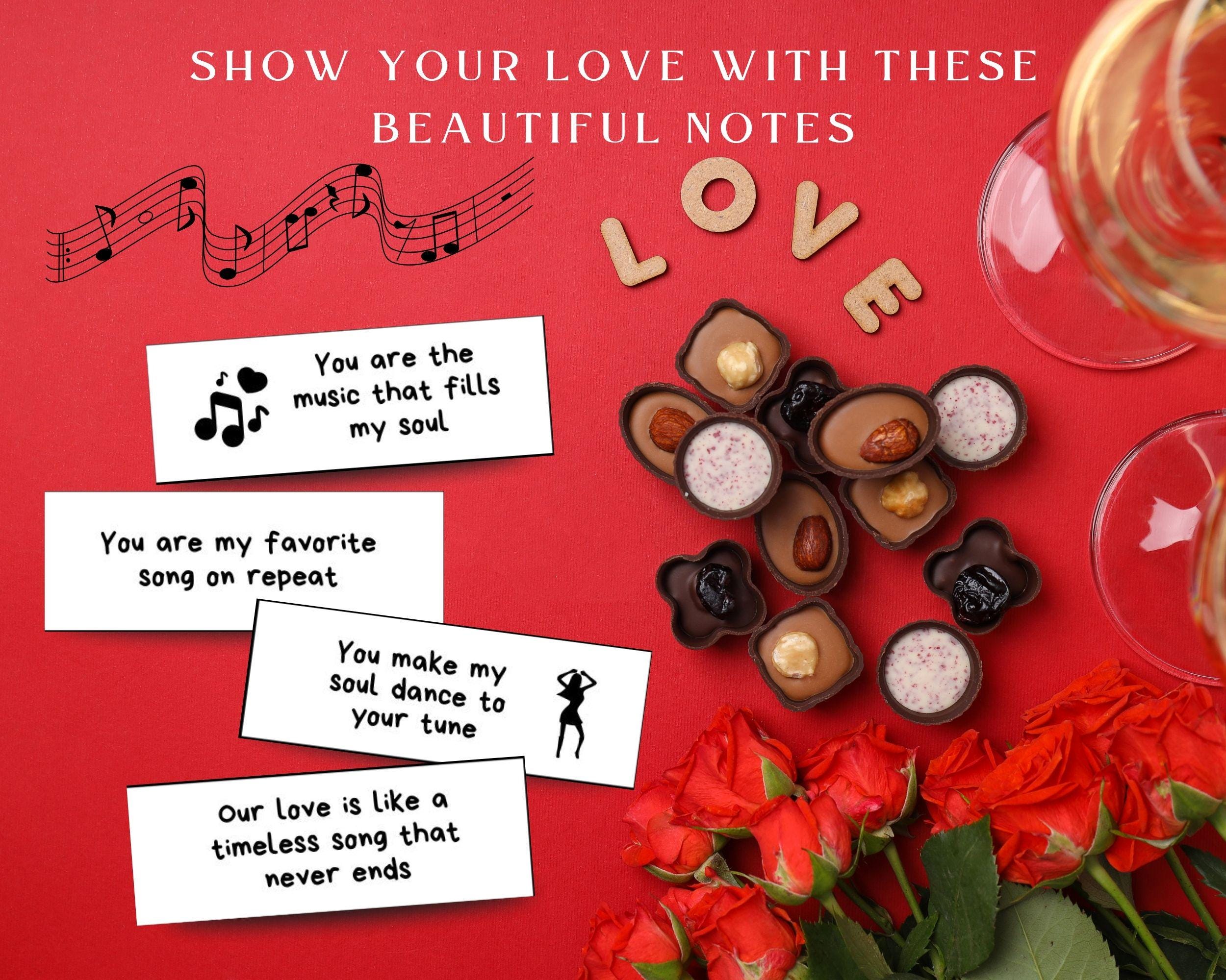 Love Notes Musical Themed Printables, Little Love Notes, Perfect for ...
