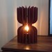 Unique Soft Light Wood Table Lamp Bedside Lighting Aesthetic Decor for ...