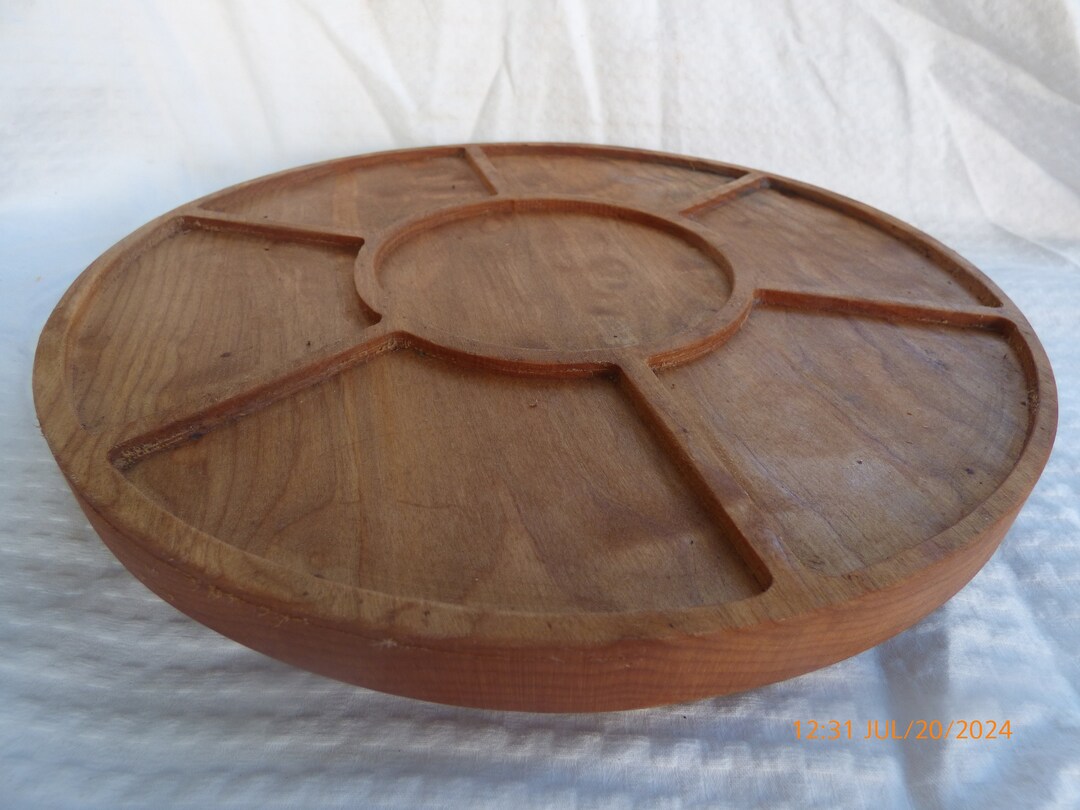 Lazy Susan Tray (maple) - Etsy