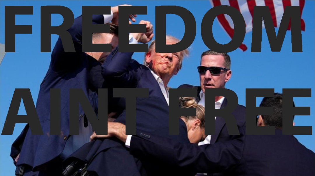 NEVER FORGET the Attempt on TRUMPS Life high Quality. - Etsy