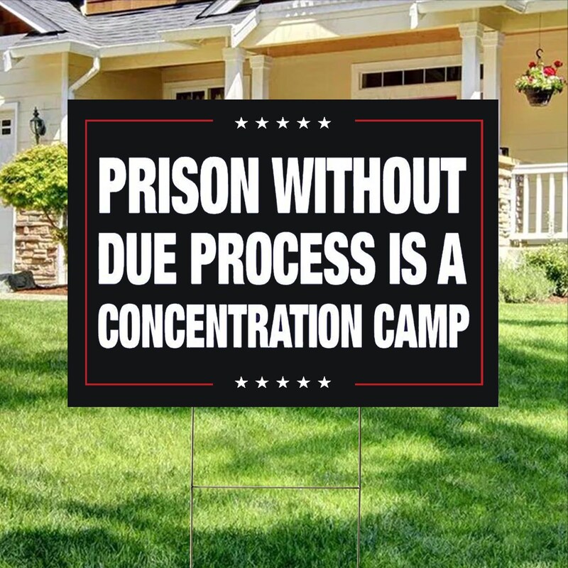 Due Process Protest Sign - Etsy