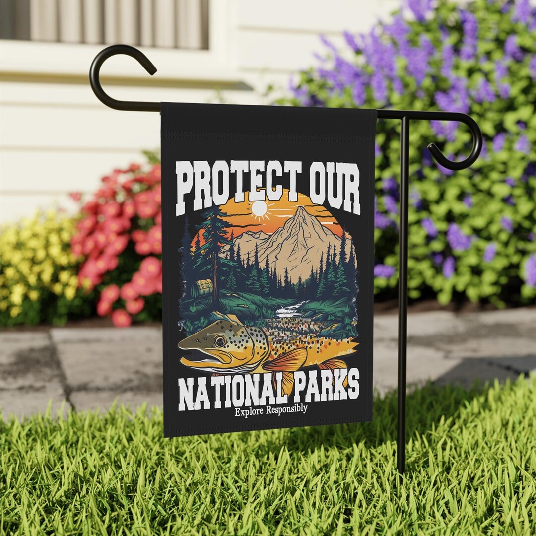Protect National Parks Garden Flag, Support National Parks Flag, Parks ...