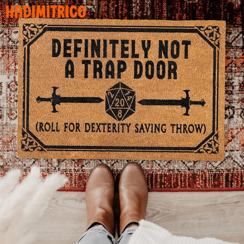 Nerdy Funny Door Mat - Etsy