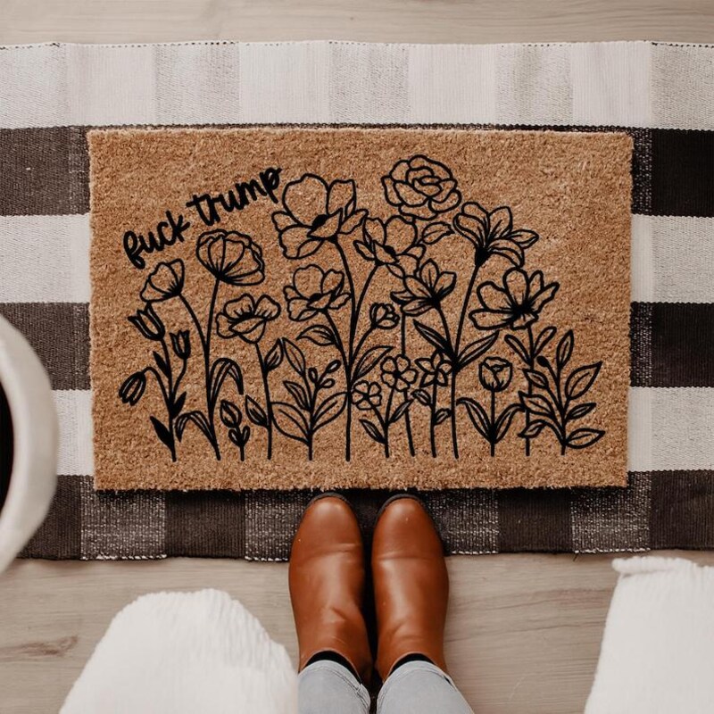 Anti Trump Doormat - Etsy