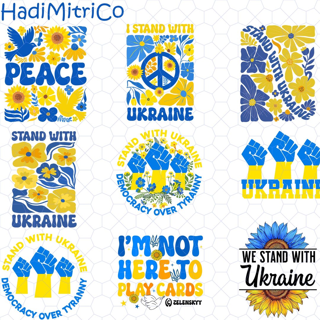 9+ I Stand With Ukraine Png Bundle, Zelensky Png, Support Ukraine Png ...