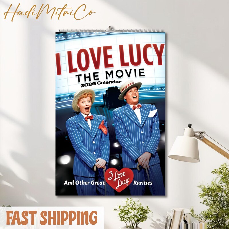 I Love Lucy 2026 Calendar - Etsy