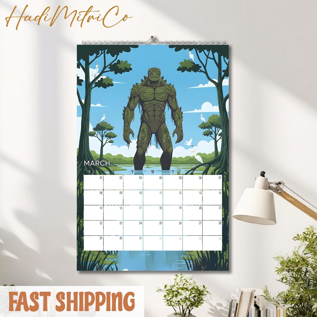 2026 National Park Monsters Calendar - Etsy