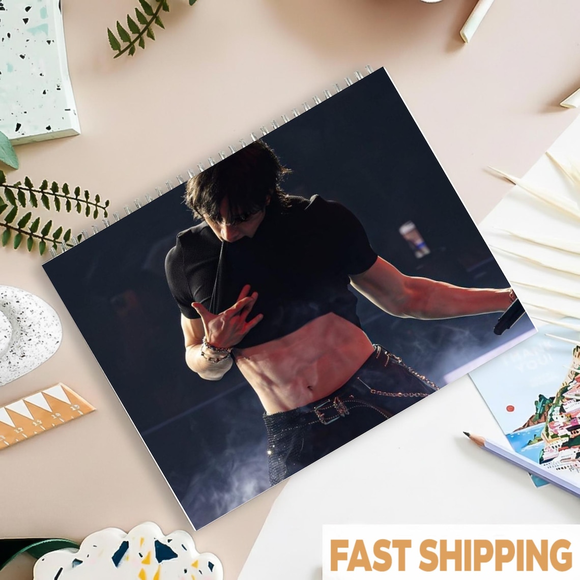 Bang Chan Stray Kids 2026 Wall Calendar, 12 Monthly Planner Member ...